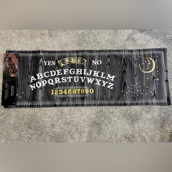 Rachel Zoe | Dining | Rachel Zoe Ouija Board Table Runner Spirit ...